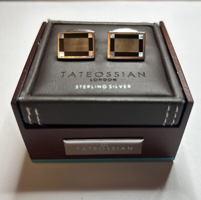Tateossian Anniversary Ltd Ed - Mother Of Pearl/Sterling Silver ...
