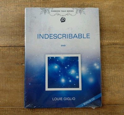 Louie Giglio Passion Talk Series Indescribable DVD 2008 | eBay