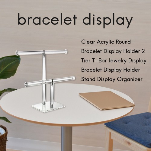 Support D'Affichage de Bracelet Rond en Acrylique Transparent à 2 ...