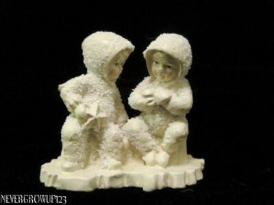 SNOWBABIES MINIATURES~PEWTER~PAINTED METAL~THIS WILL CHEER YOU UP~DEPT ...