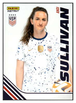 ANDI SULLIVAN 2023 Panini Instant USA Soccer Women USWNT Special Releas ...