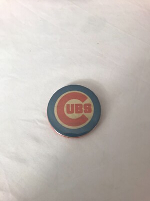 Vintage Chicago Cubs Pinback Button Baseball Nostalgia | eBay