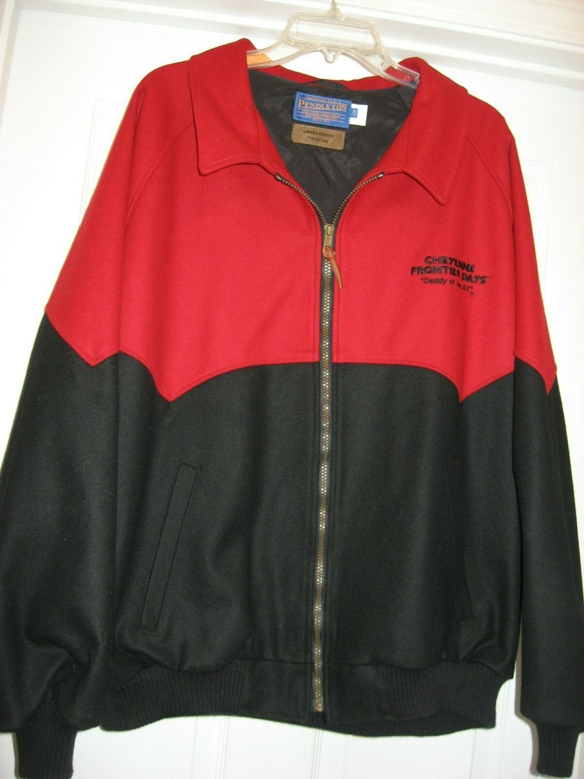 Pendleton Men's Cheyenne Frontier Days Wool Jacket 2XL Limited Edition ...