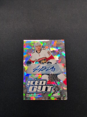 2022/23 Upper Deck Sam Reinhart Iced Out Autograph | eBay