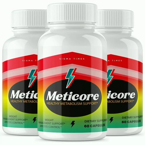 Meticore Advanced Weight Loss Supplement Total Body Wellness Capsules. Pack of 3 | eBay