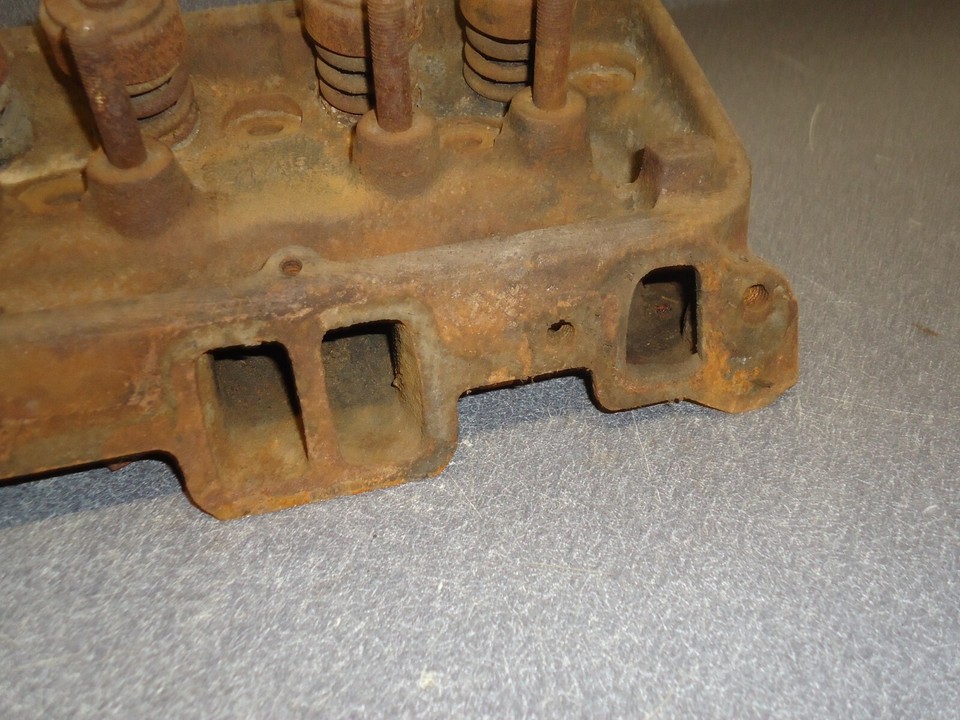 OEM GM Cylinder Head 3703523 Date A45 1955 Chevrolet Chevy 265 V-8 | eBay