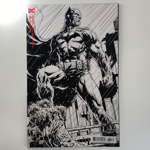 Batman #131 Jason Fabok 2nd Imprimé 1:25 B&w Variant NM | eBay