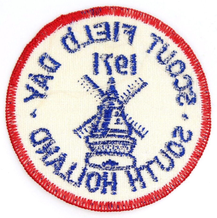 Vintage 1971 Scout Field Day South Holland Patch Boy Scouts BSA | eBay