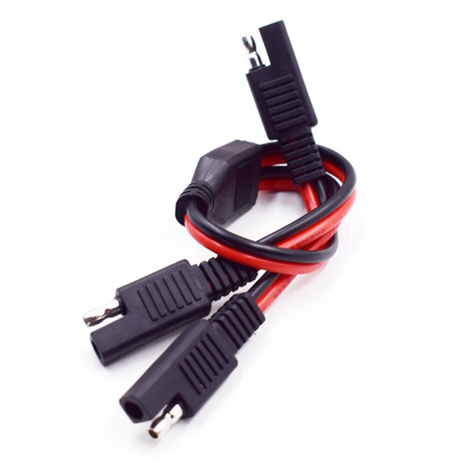 SAE Power Plug Extension Cable 1 to 2 SAE Power Extension Cable ...