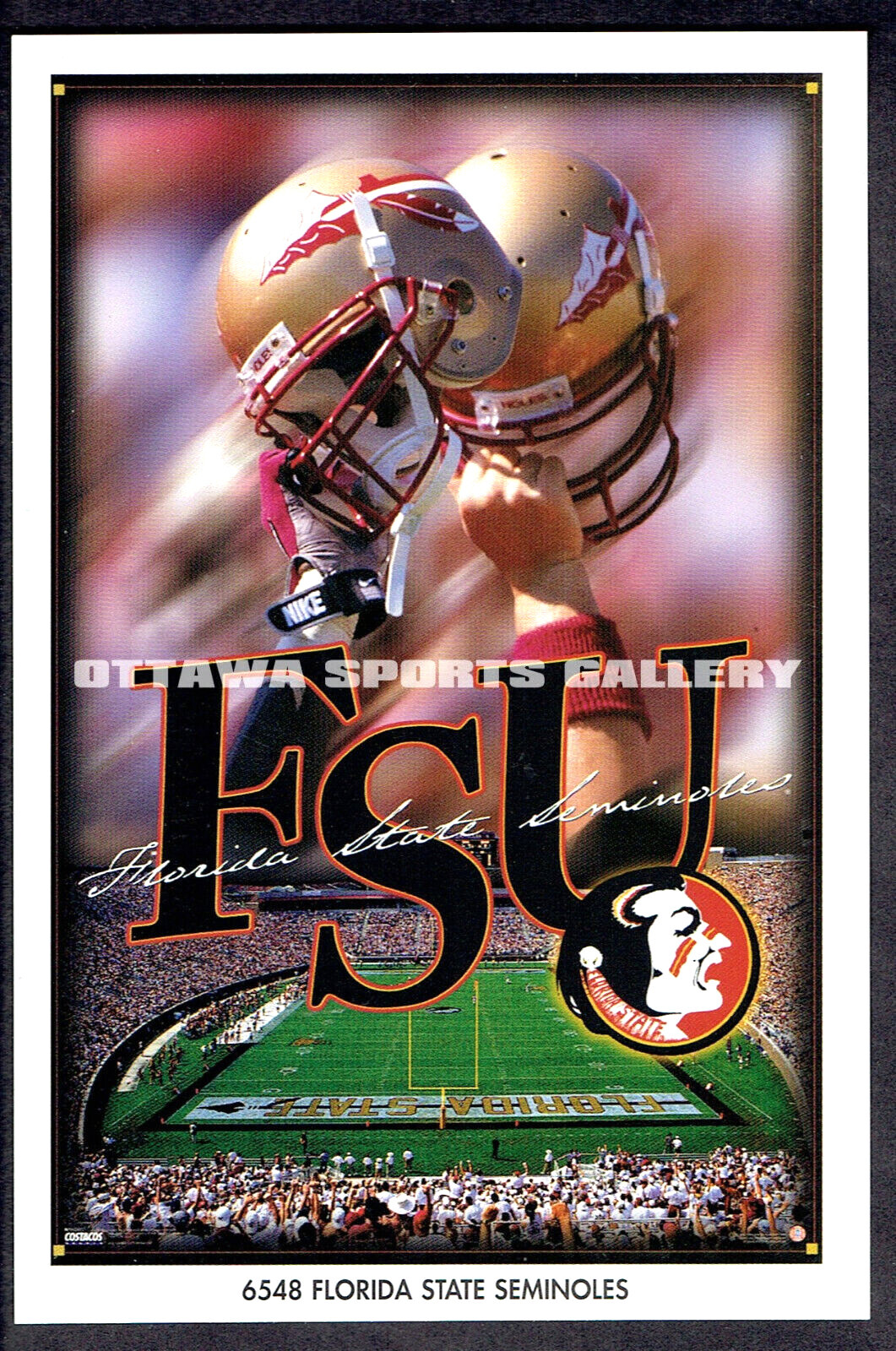 FLORIDA STATE UNIVERSITY 4X6" MINI POSTER (PROMO) - "SEMINOLES" 15P2 | eBay