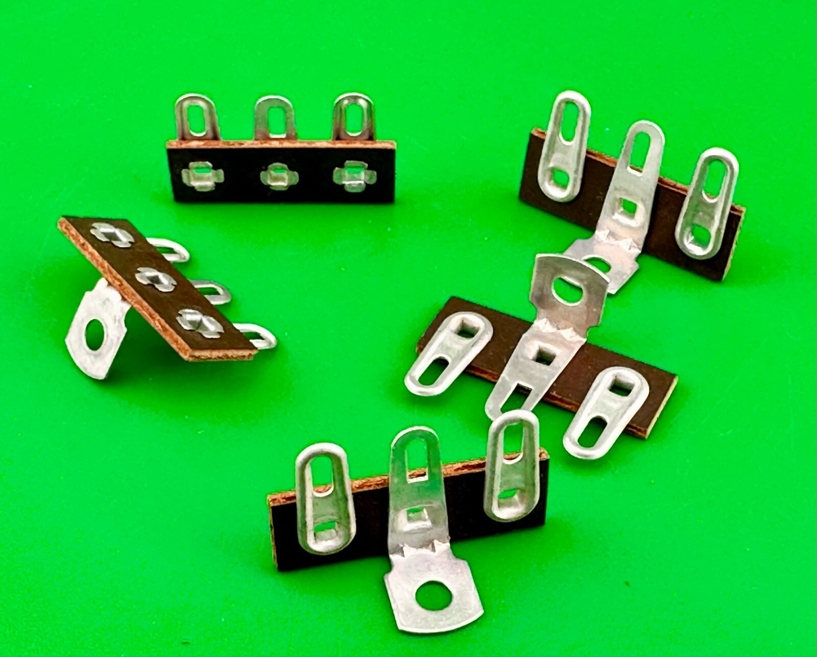 Lot of 5 New 3-Lug Phenolic Terminal Strips with Solder Lugs for Tube ...