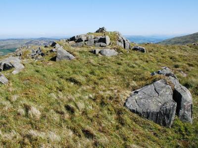Photo 6x4 Summit of An Gobhlach Achahoish View of the small summit ...