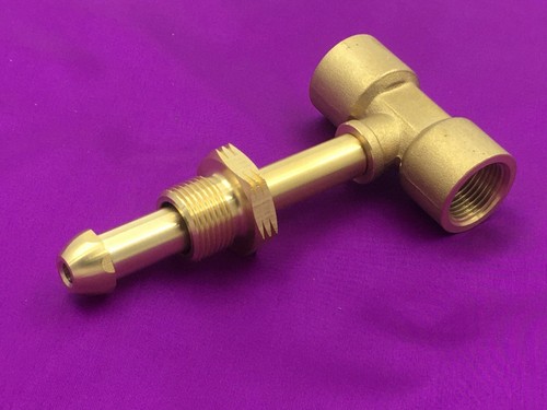 LPG Propane Gas 3 Way Tee Pol Male Extended To 2 X Pol Female TEE ...