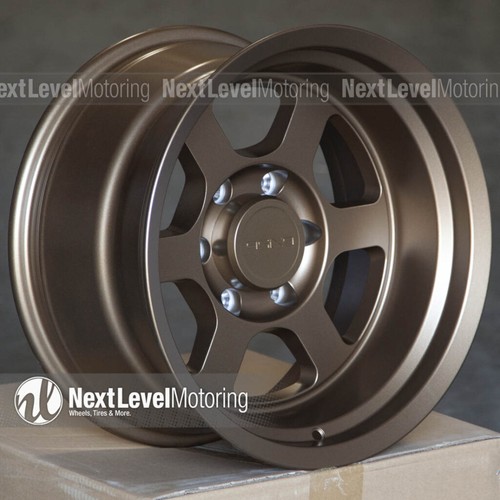 4 9SIX9 DEEP 17x9 6x139.7 -36 BRONZE TE37XT STYLE WHEELS FITS TOYOTA ...