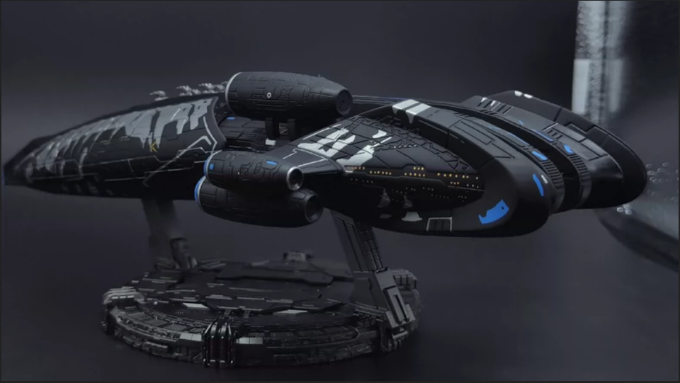 Game EVE Online Machariel spaceship Model Collectible painted Figure ...