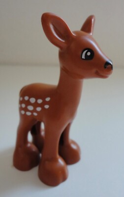 LEGO Duplo FAWN BABY DEER for Game Reserve Animal Zoo Forest ...