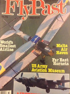 Fly Past Magazine Malta Air Haven No.73 August 1987 052418nonrh | eBay