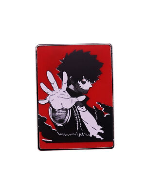 Anime My Hero Academia Dabi Enamel Pin Meta Badge Brooch for lapel hat ...
