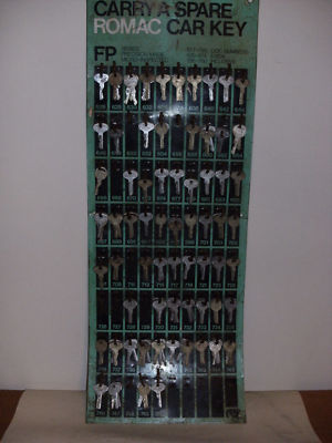 MORRIS MINOR FP KEYS - 150 AVAILABLE | eBay UK