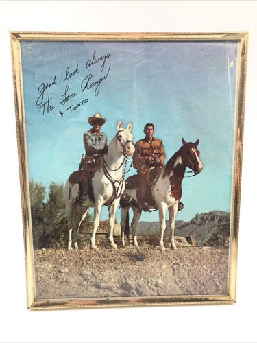 Lone Ranger & Tonto TV Series Premium Photo 1956-8 x 10 color photo ...