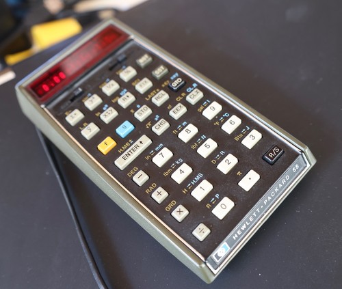 HP 55 Vintage Programmable Calculator Tested and Working | Calculator ...