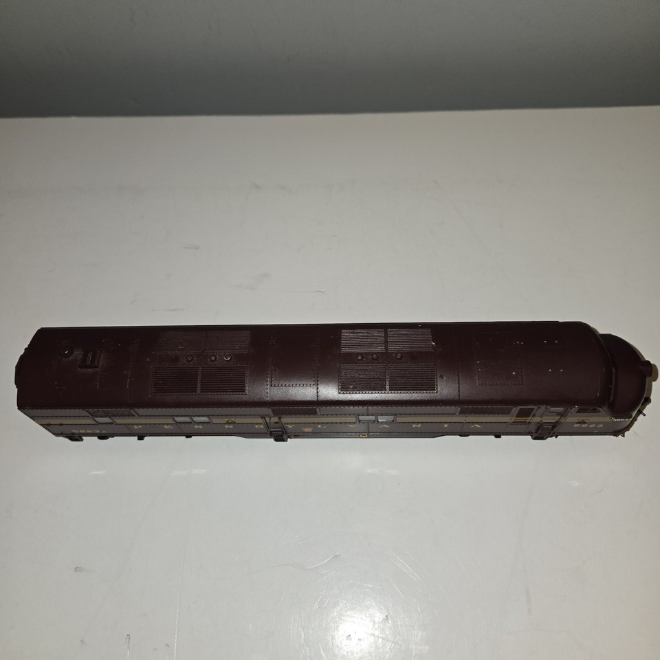 Life-Like HO Proto 2000 E7 Pennsylvania Locomotive PRR #5863A Digitrax ...