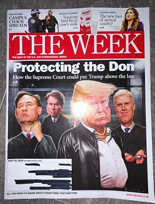The Week Political Magazine May 10, 2024 Protecting The Don | eBay