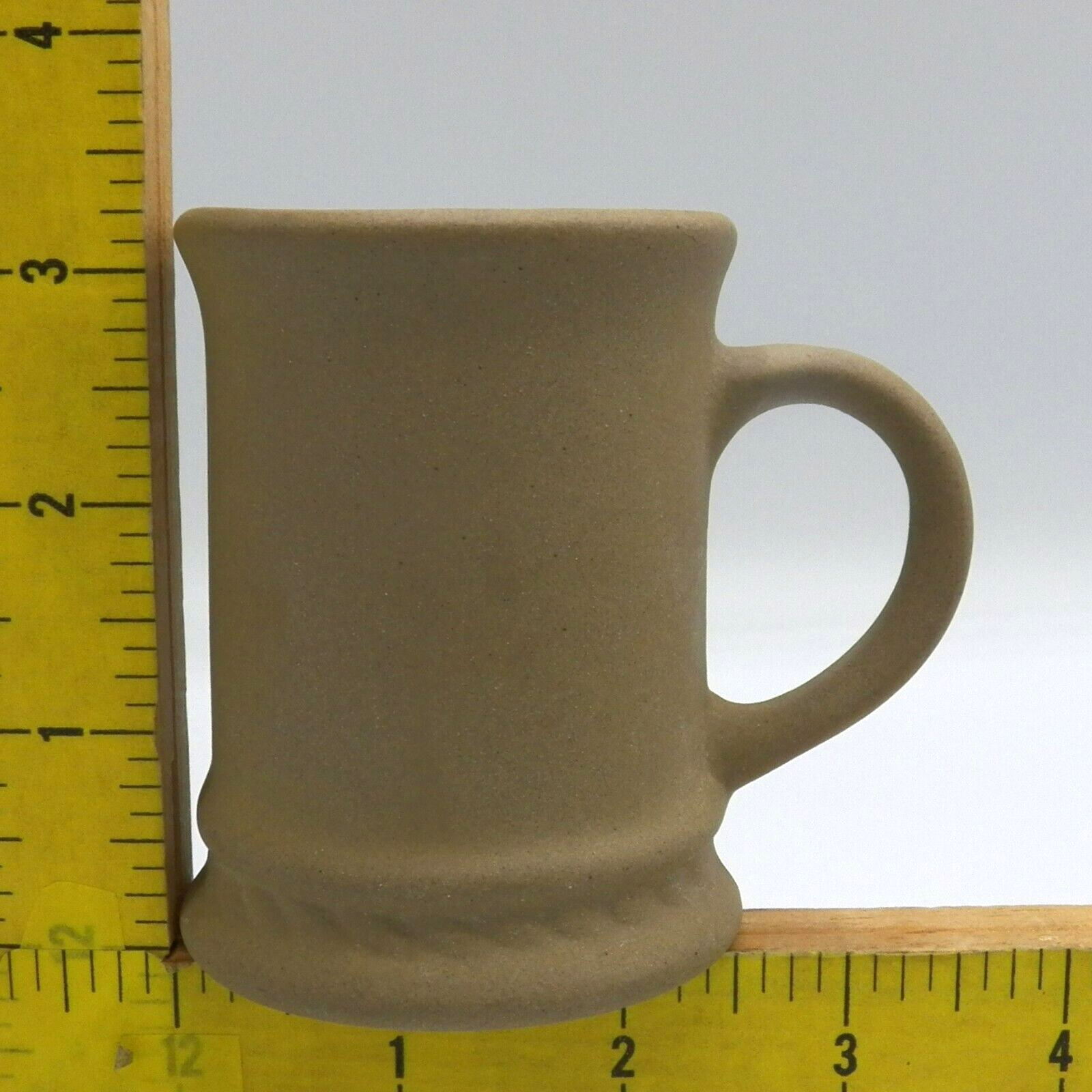 4 Hartstone Pottery Buff Stoneware Mugs Wine AD Espresso Child USA ...