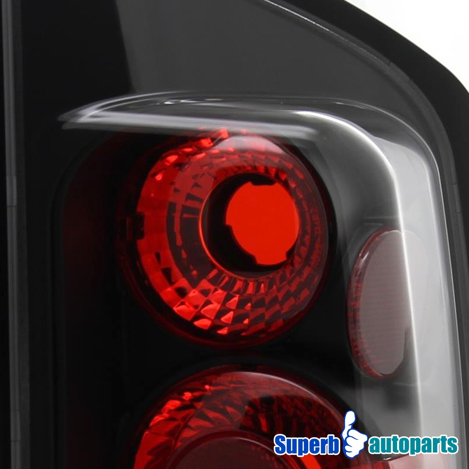 Fits 2005-2015 Armada Tail Brake Lights Rear Lamps Black Replacement ...