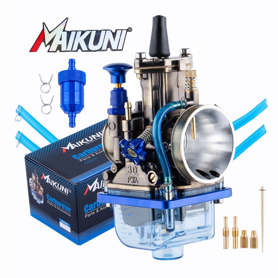 30mm PWK 30 Carburetor For 125cc 250cc Dirt Bike ATV Kart Motorcycle ...