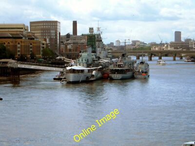 Photo 12x8 London - 2008 London, River Thames, Tower Bridge, HMS 'Bel ...