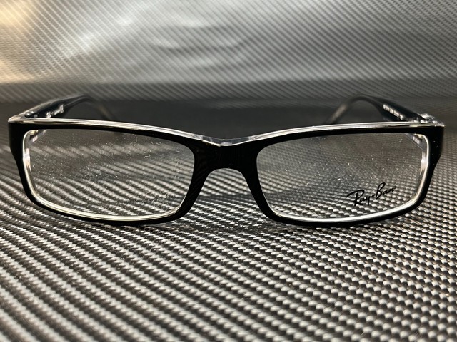 Ray Ban Rb5114 2034 Black Rectangular Eyeglasses for sale online | eBay