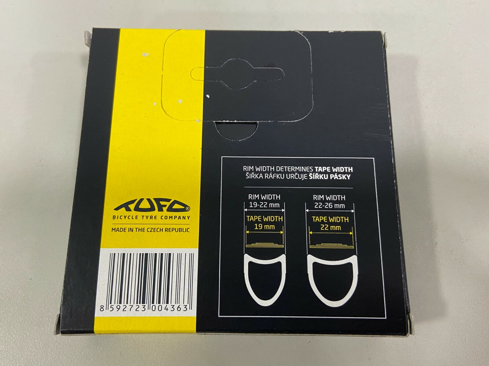 Tufo Gluing Tape For Tubular Road Carbon/Alloy Rim Tyres (19mm/ 22mm ...