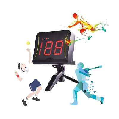 DRM Hands-Free Speed Radars, Multi-Sports Radar Gun for Golf/Baseball ...