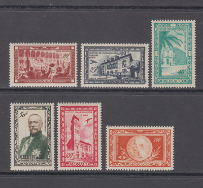 MONACO 1949 COMPLETE SET MINT NEVER HINGED MNH SCOTT C21-C26 | eBay