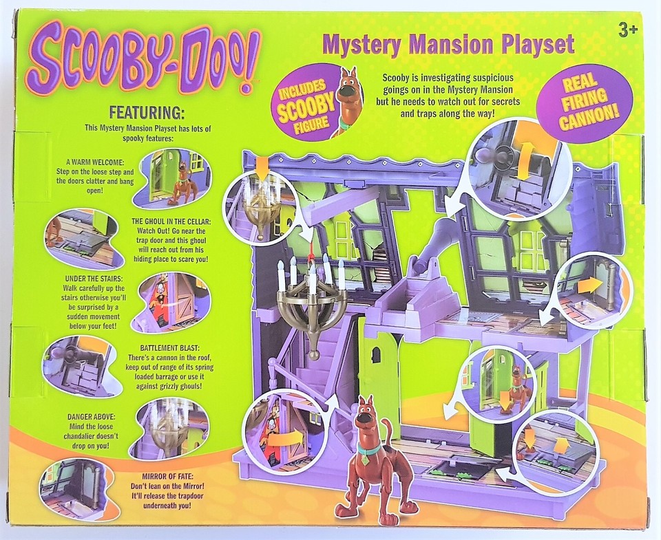 Scooby-Doo Mystery Mansion Playset with Figure | eBay Australia