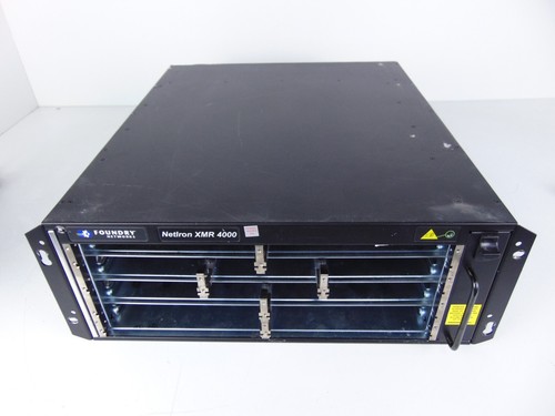 Brocade NI-XMR-4-AC XRM 4000 AC System w/ 1x NI-X-ACPWR-A +1x 23 ...