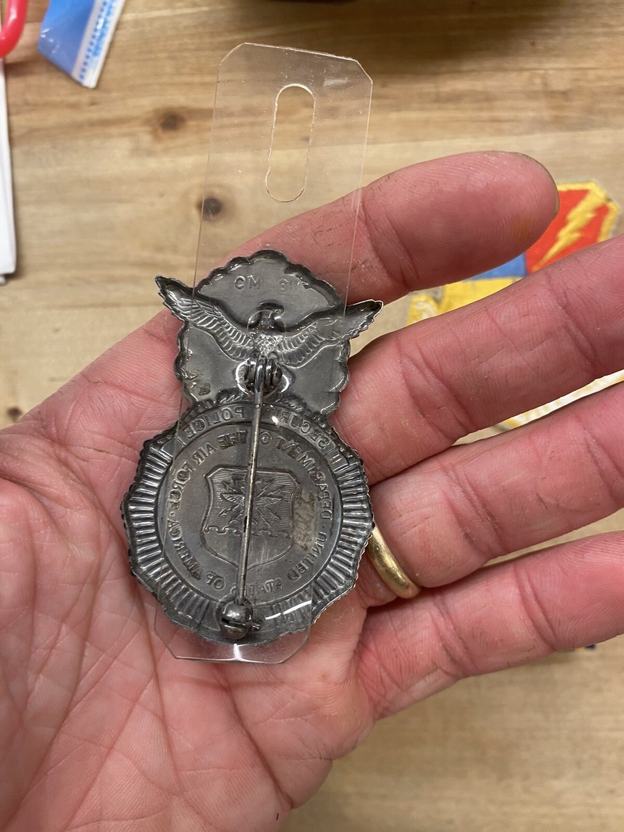 Usaf Security Police Badge Security Forces Officer U.S. Air Force