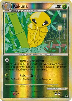 Kakuna 32/95 HS Unleashed REVERSE HOLO PERFECT MINT! Pokemon | eBay