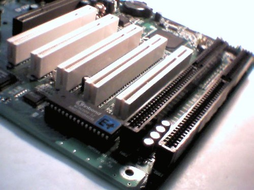Pentium Motherboard Slot1 EPOX EP-ZXA Intel 440ZX AGPset. Winbond ...