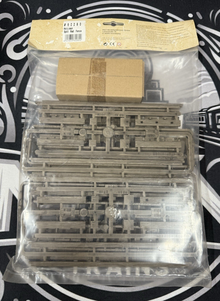 PIKO Split Rail Fence New 62280 G Scale Train Layout Scenery LGB POLA ...