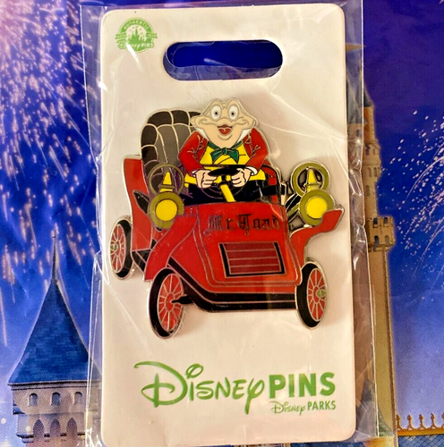 🐸 Mr. Toad's Wild Ride Disneyland Pin - Mr. Toad Motorcar Disney ...