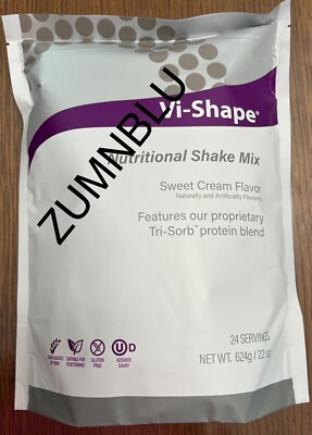 NEW/SEALED PACKAGE Vi Shape Original Nutritional Shake Mix Sweet Cream ...