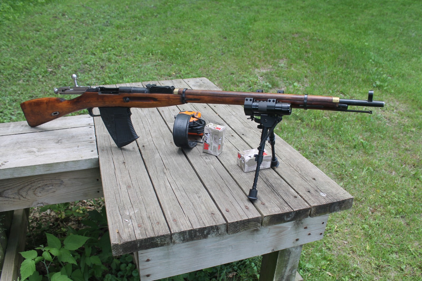 Mosin Nagant 10 Round Magazine Extension & 2 Side and 1 Bottom Rail ...