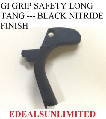 GI GRIP SAFETY WITH LONG TANG fits COLT REMINGTON ROCK RIVER RUGER S&W ...