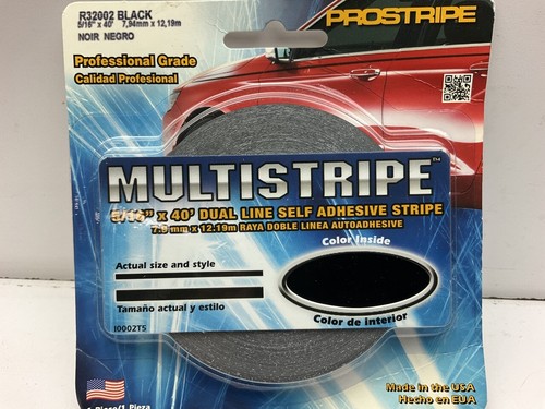 Prostripe R32002 Vinyl Striping Pinstriping Tape 5/16" X 40' Dual Line ...