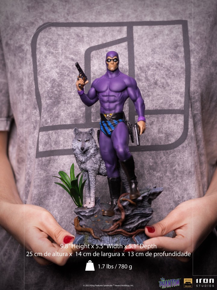 Iron Studios The Phantom Art Scale 1/10 Deluxe Versionn Statue INSTOCK ...