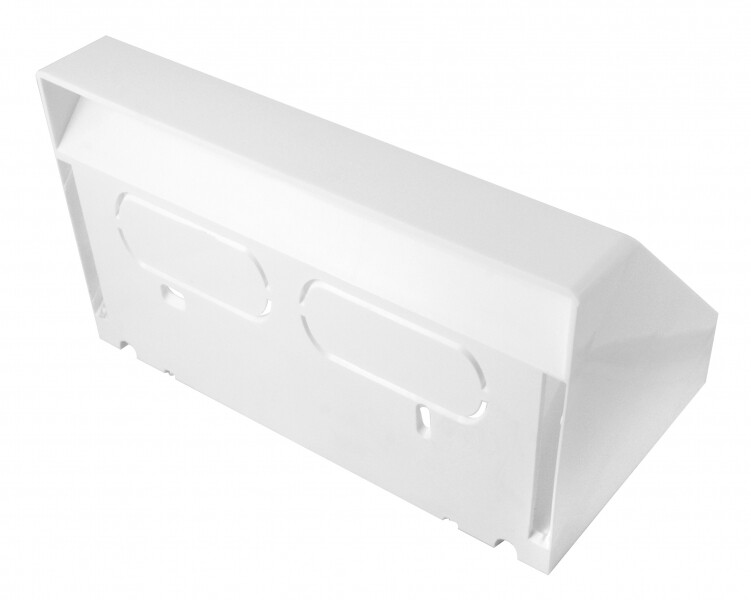 Angled Back Box 2 Gang Surface Mount Work Bench Lab Pattress 45 Deg ...