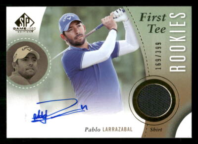 2014 SP Game Used Pablo Larrazabal Auto MEM,RC,AU,SN Rookie #33 Card ...