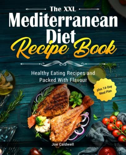 The XXL Mediterranean Diet Recipe Boo..., Caldwell, Joe | eBay
